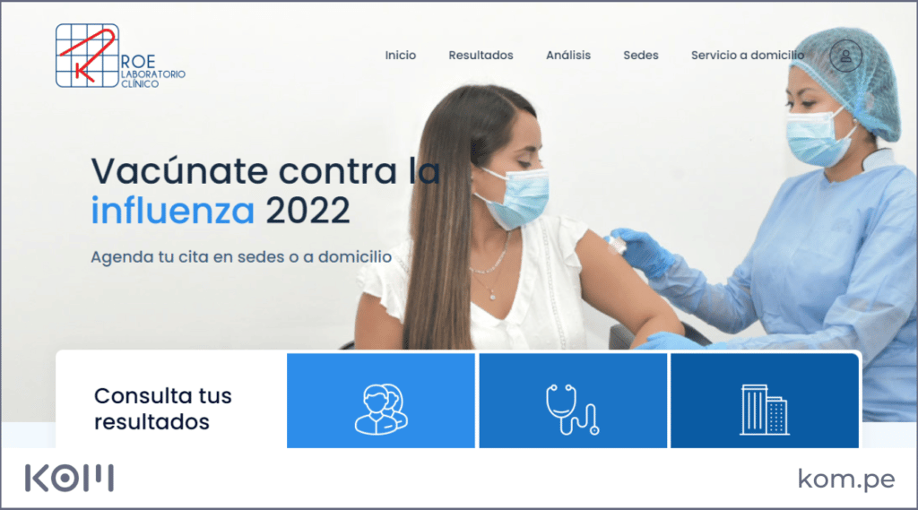 Las mejores páginas web de laboratorios clínicos en Perú en el 2025
