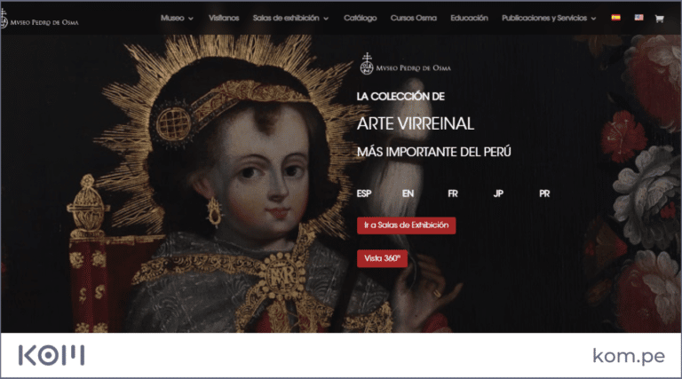 Las mejores páginas web de museos en Perú en el 2025