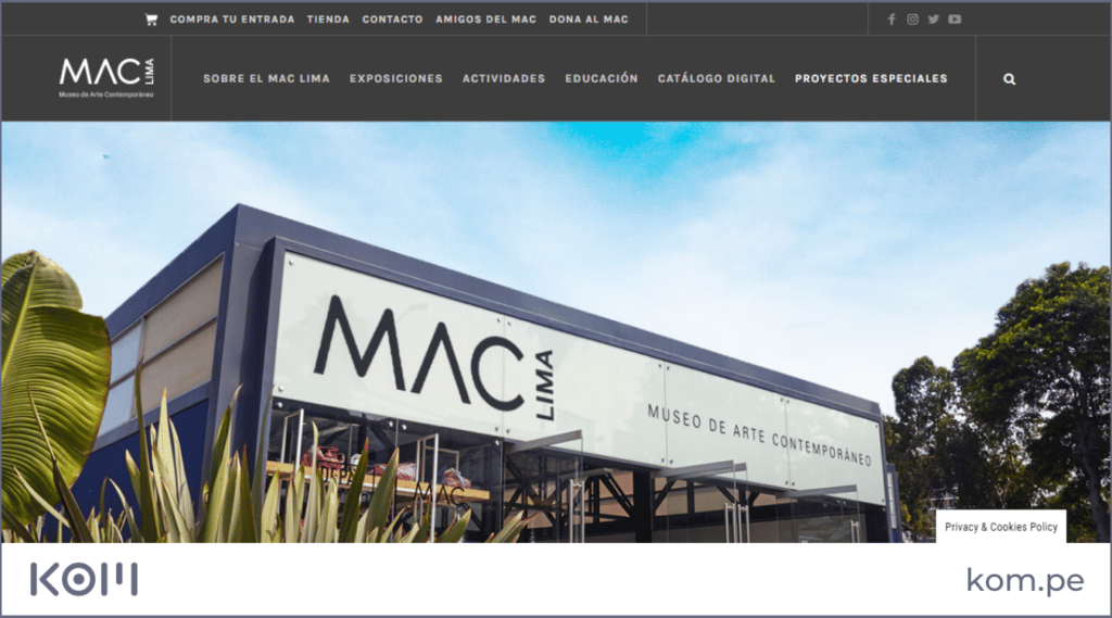 Las mejores páginas web de museos en Perú en el 2025